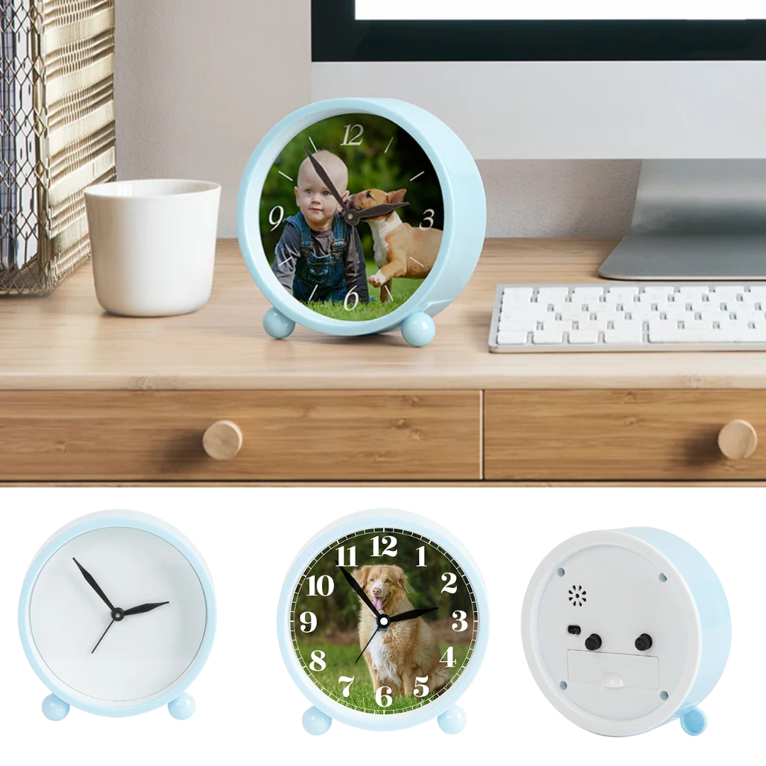 Sublimation Alarm Clock | 10.5cm x 10.7cm x 4cm – Blank Print Media