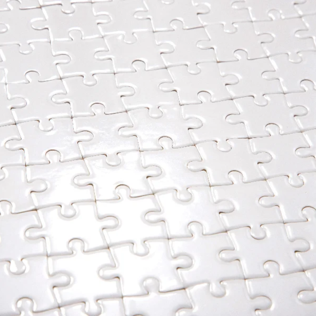 Glossy Puzzle Cardboard | 203.2 x 254mm - 99pcs – Blank Print Media