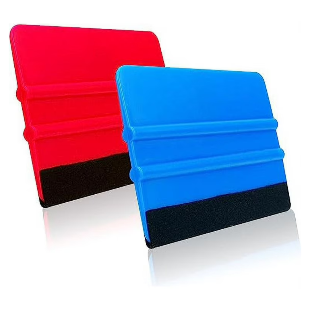 Durable Felt Edge Vinyl Squeegee – Blank Print Media